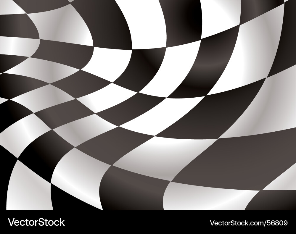 Checkered flap Royalty Free Vector Image - VectorStock