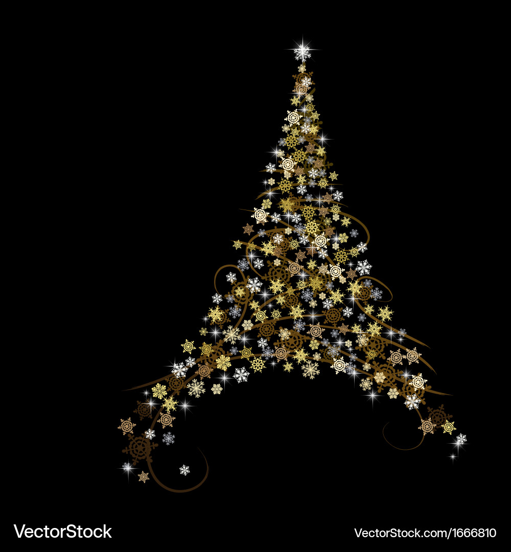 Christmas tree Royalty Free Vector Image - VectorStock