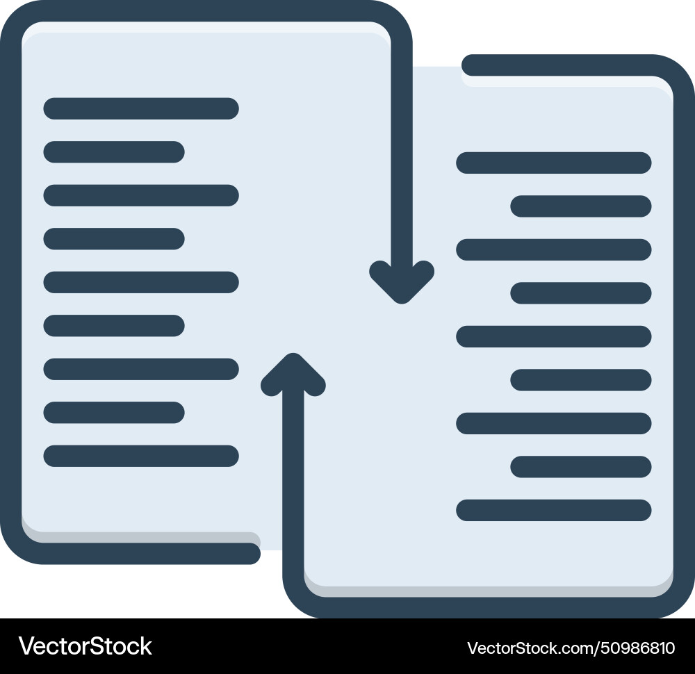 File exchange Royalty Free Vector Image - VectorStock