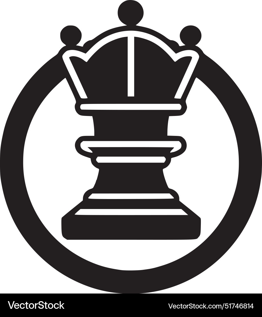 Chess - high quality logo ideal for t-shirt Vector Image