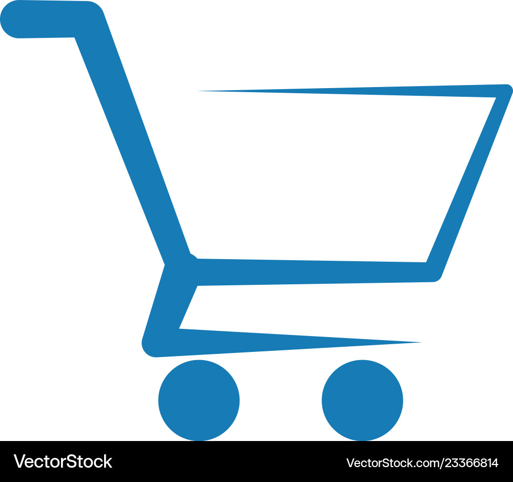 Shopping Cart Icon Template Royalty Free Vector Image