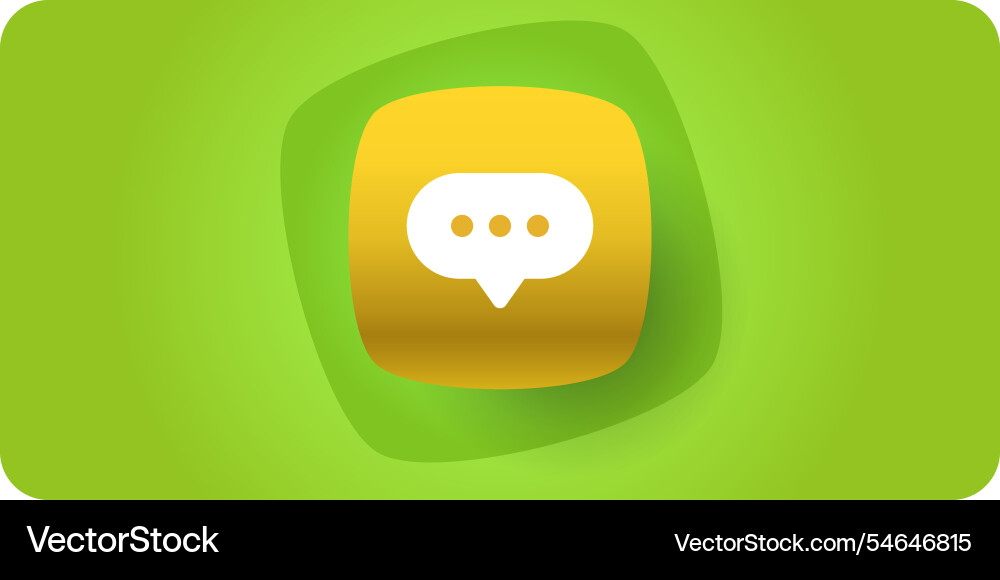 A text message online chat to another Royalty Free Vector