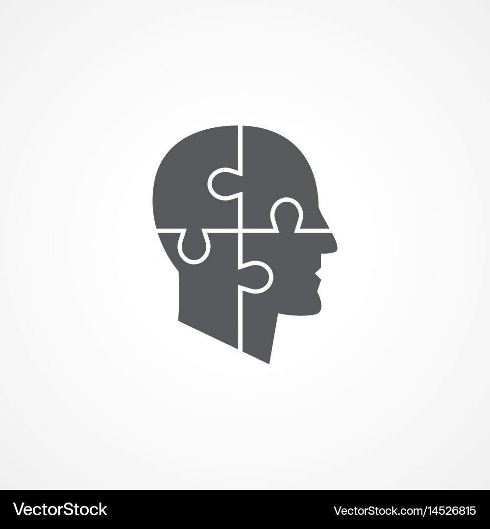 Psychology icon Royalty Free Vector Image - VectorStock
