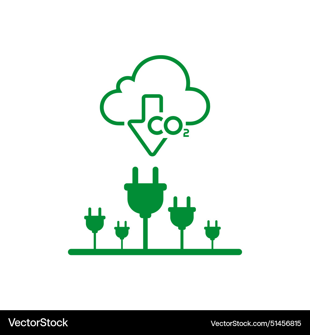 Reducing co2 emissions to stop climate change sign