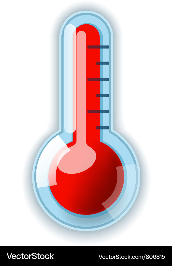 Thermometer Royalty Free Vector Image - VectorStock