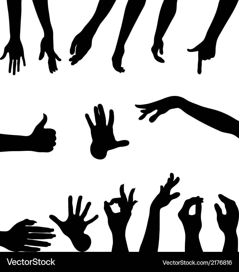 Hands Royalty Free Vector Image - VectorStock