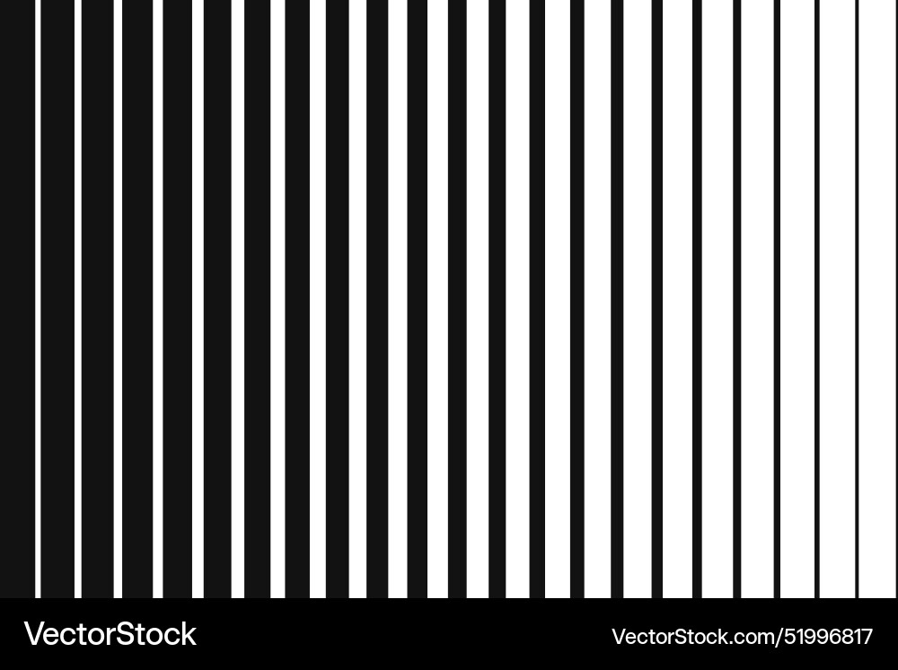 Black and White Striped Pattern Royalty Free Vector Image