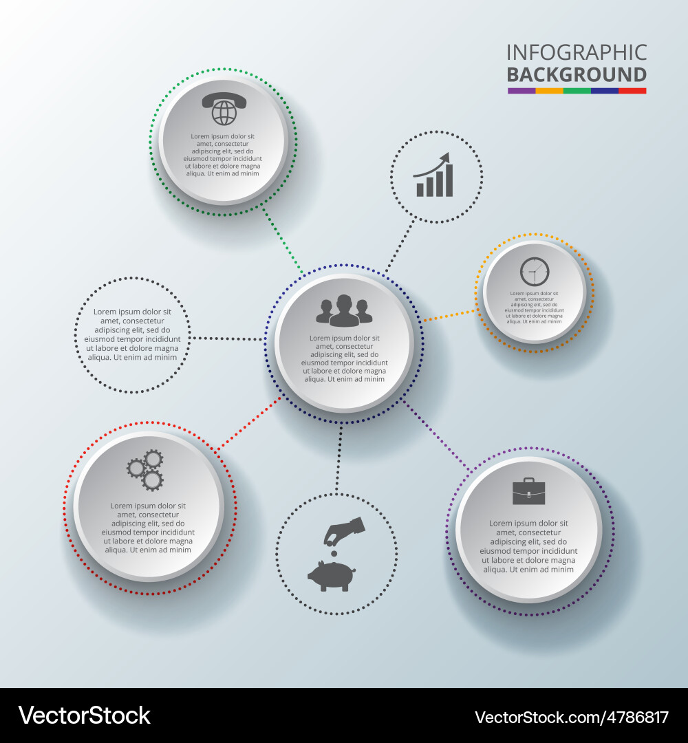 Elements for infographic Royalty Free Vector Image