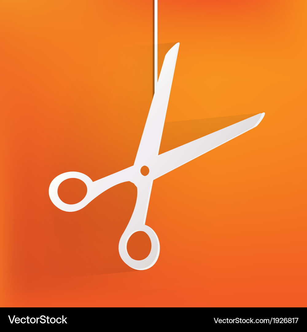 Scissors icon Royalty Free Vector Image - VectorStock