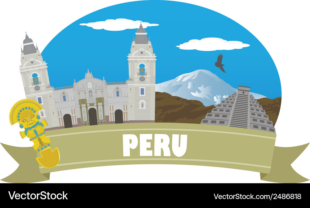 Peru Royalty Free Vector Image - VectorStock