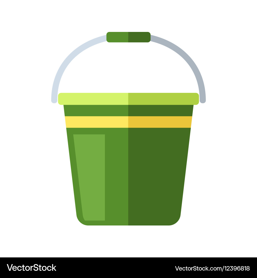 Water bucket Royalty Free Vector Image - VectorStock