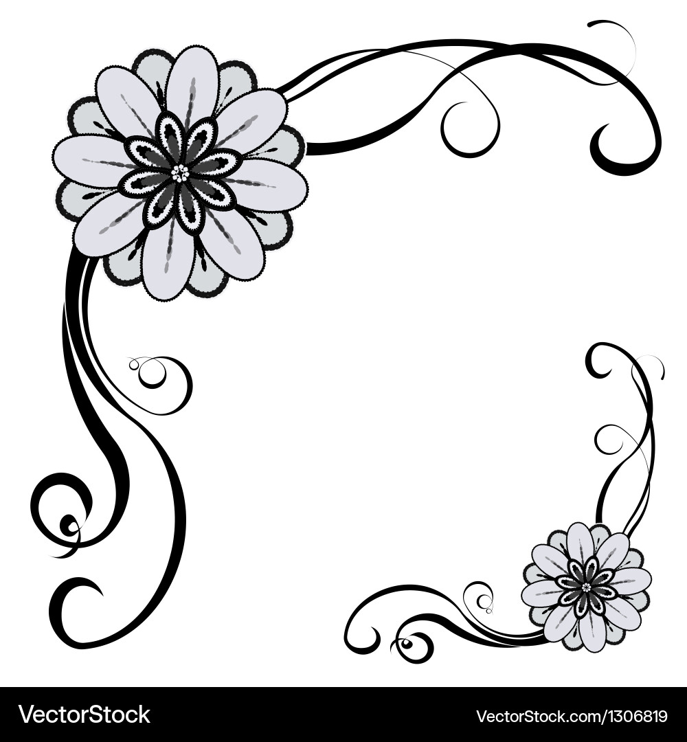 Decorative border Royalty Free Vector Image - VectorStock