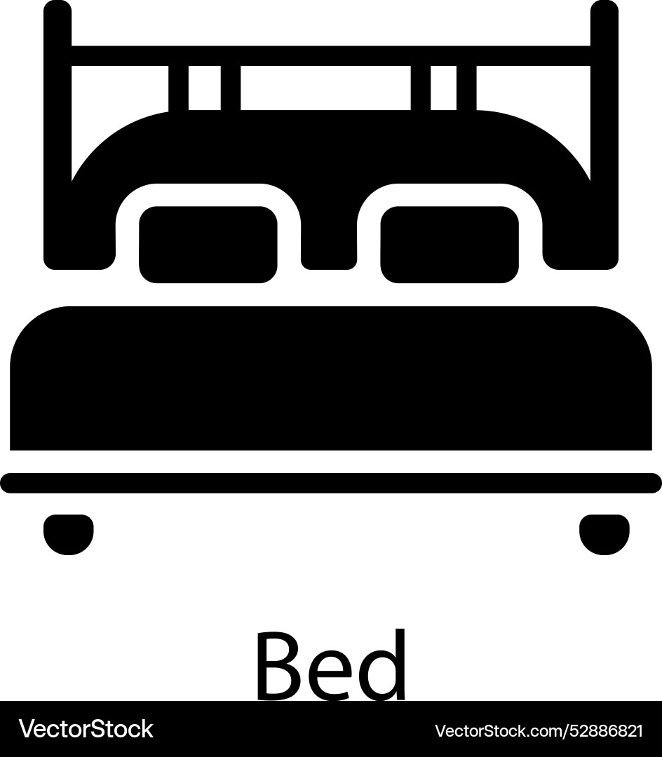 Bed Royalty Free Vector Image - VectorStock