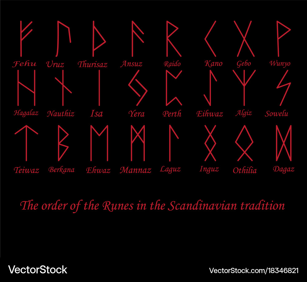 Red Rune Vector Images (over 330)