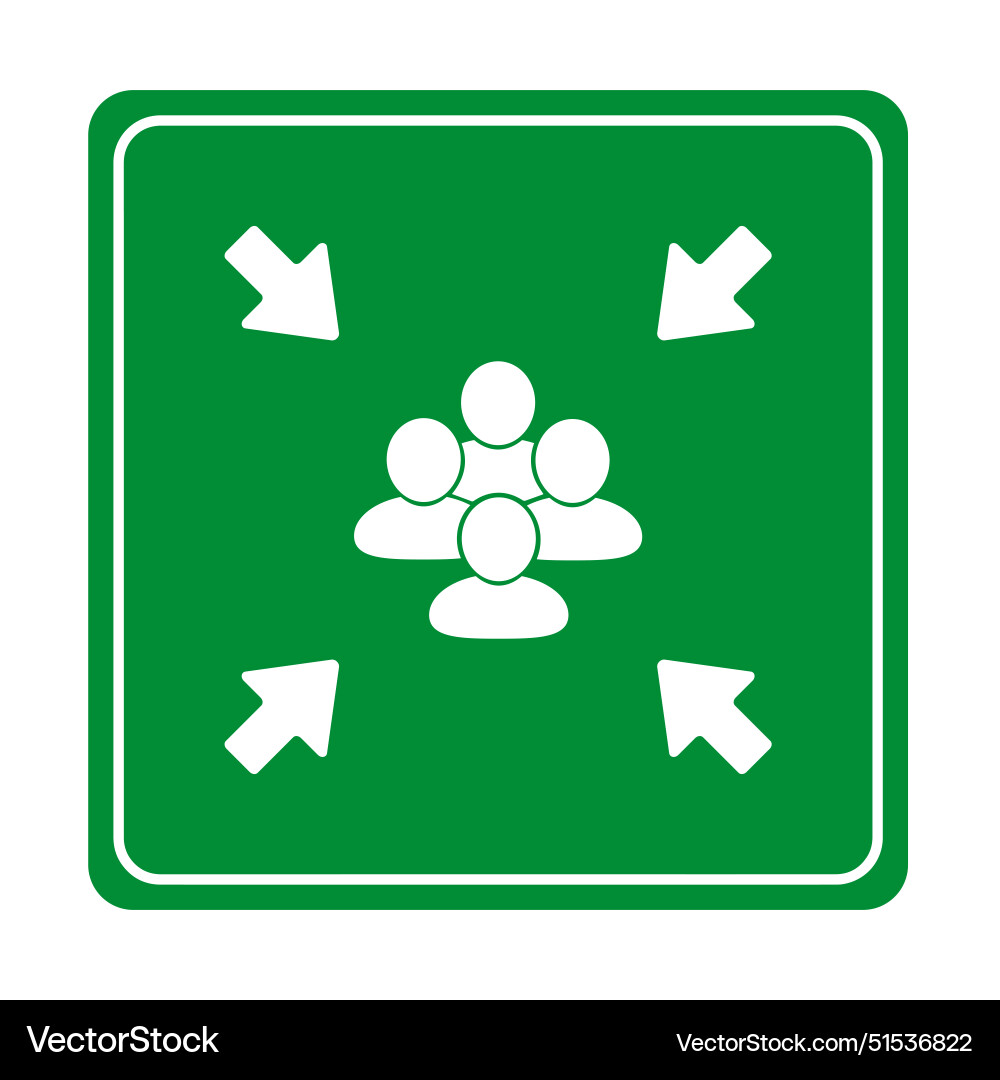 Muster point sign on white background Royalty Free Vector