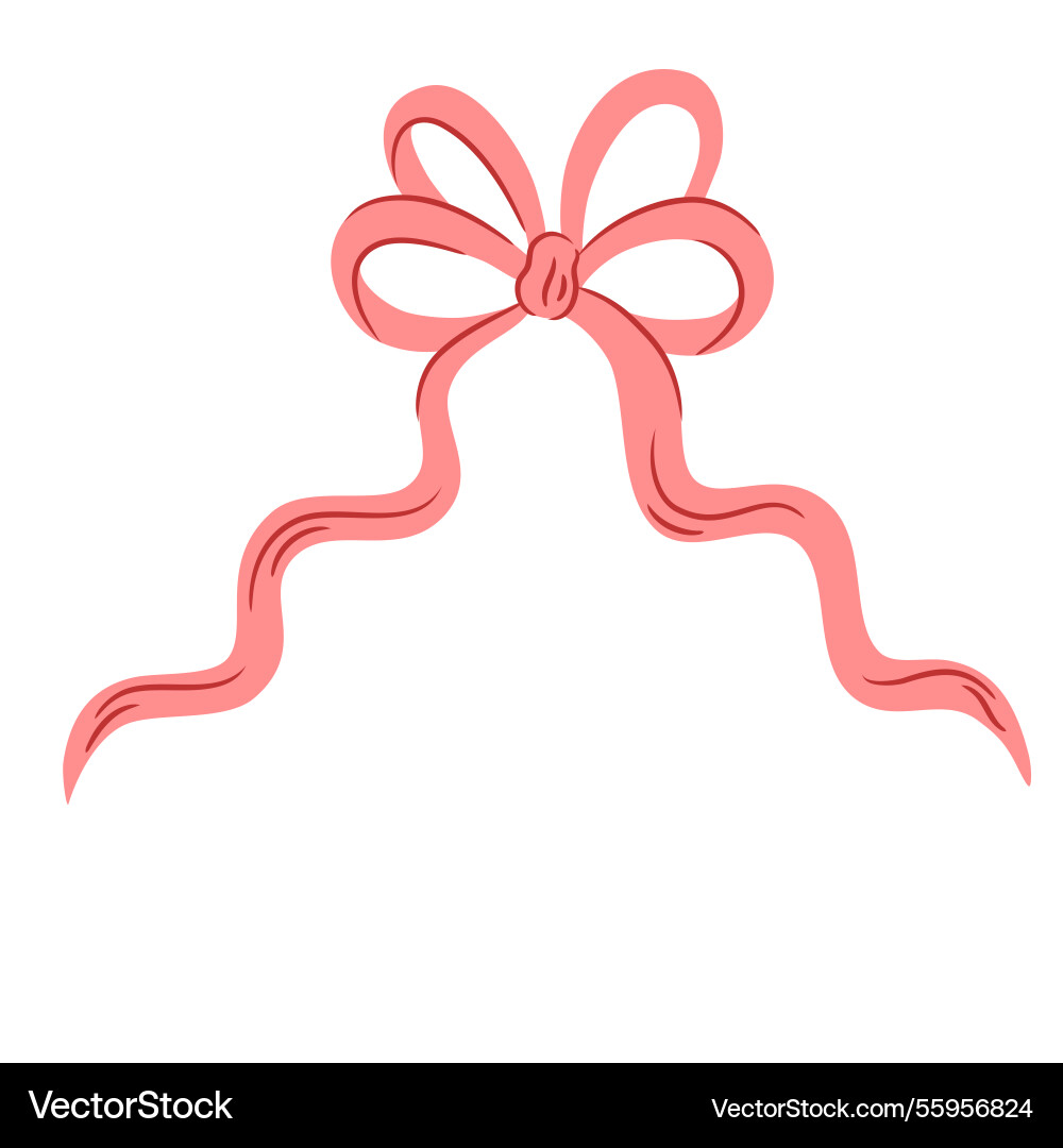 2849 bow Royalty Free Vector Image - VectorStock