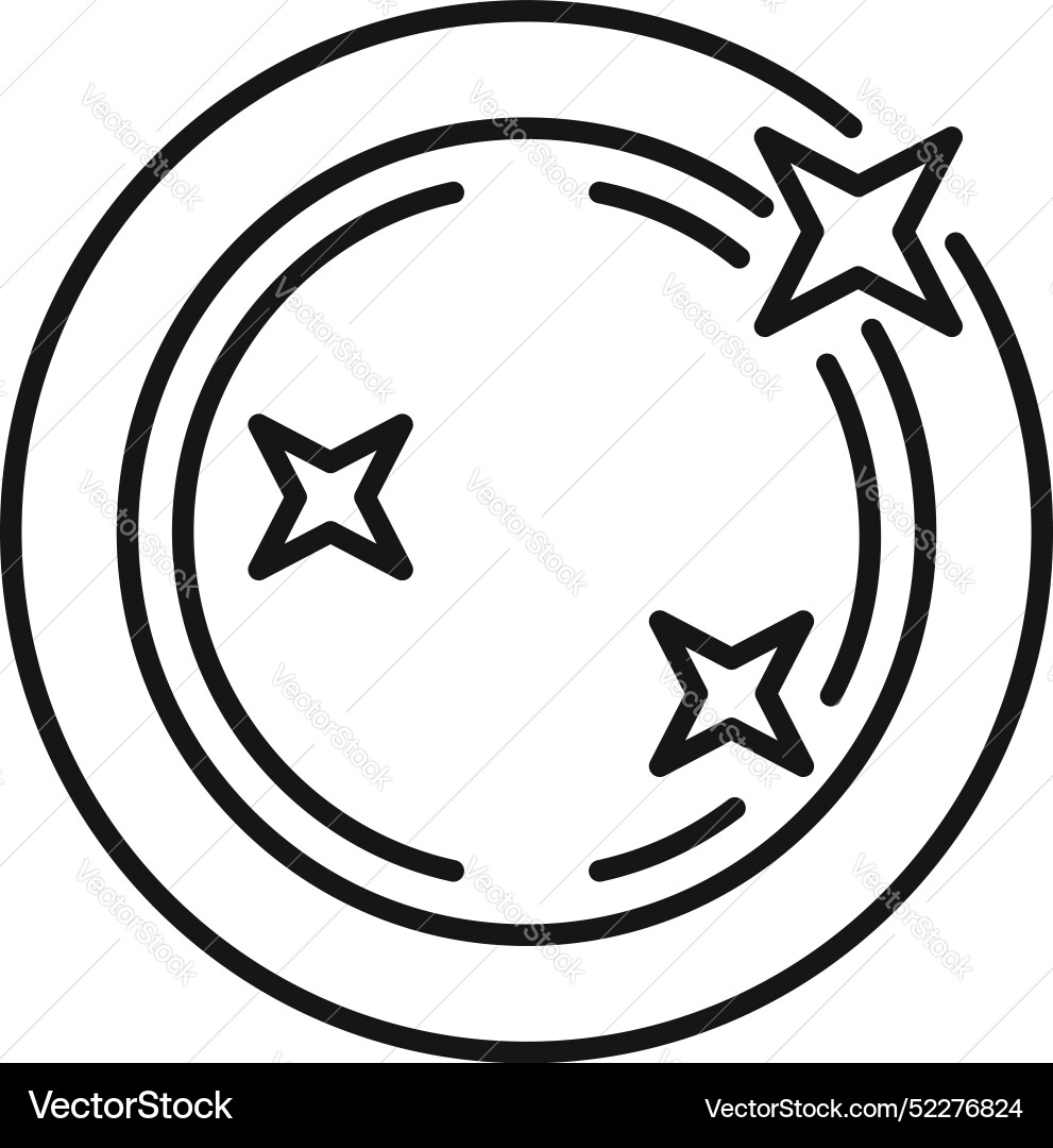 Clean plate icon showing shiny dishes after Vector Image