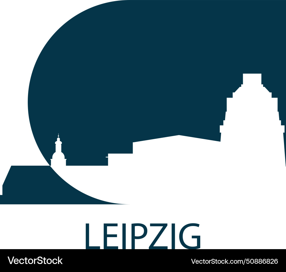 Leipzig logo Royalty Free Vector Image - VectorStock