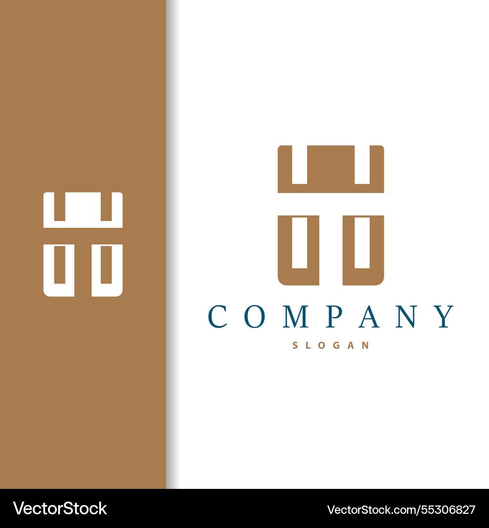 Initial th letter logo modern and luxury Vector Image