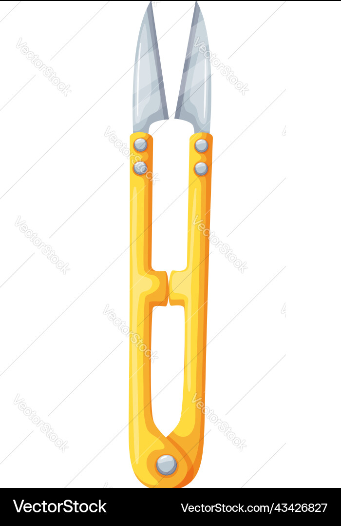 Sewing scissors Royalty Free Vector Image - VectorStock