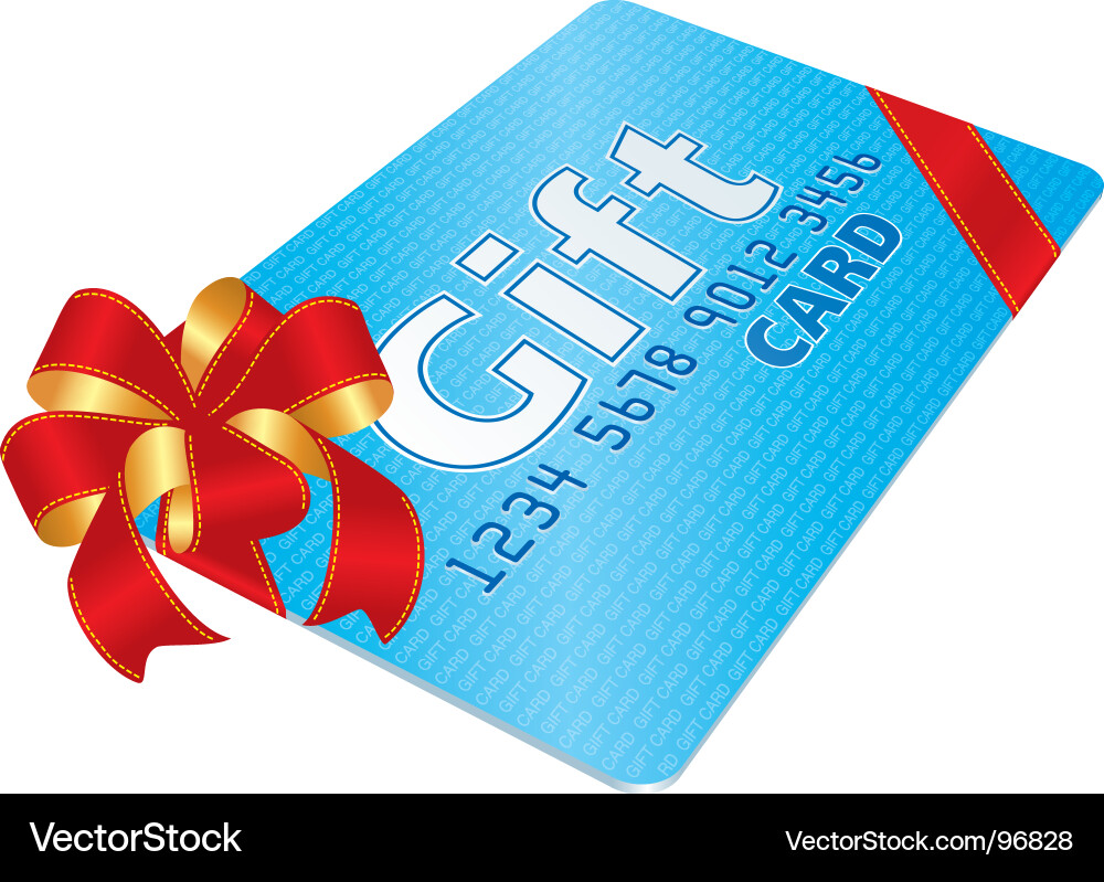 Gift card Royalty Free Vector Image - VectorStock