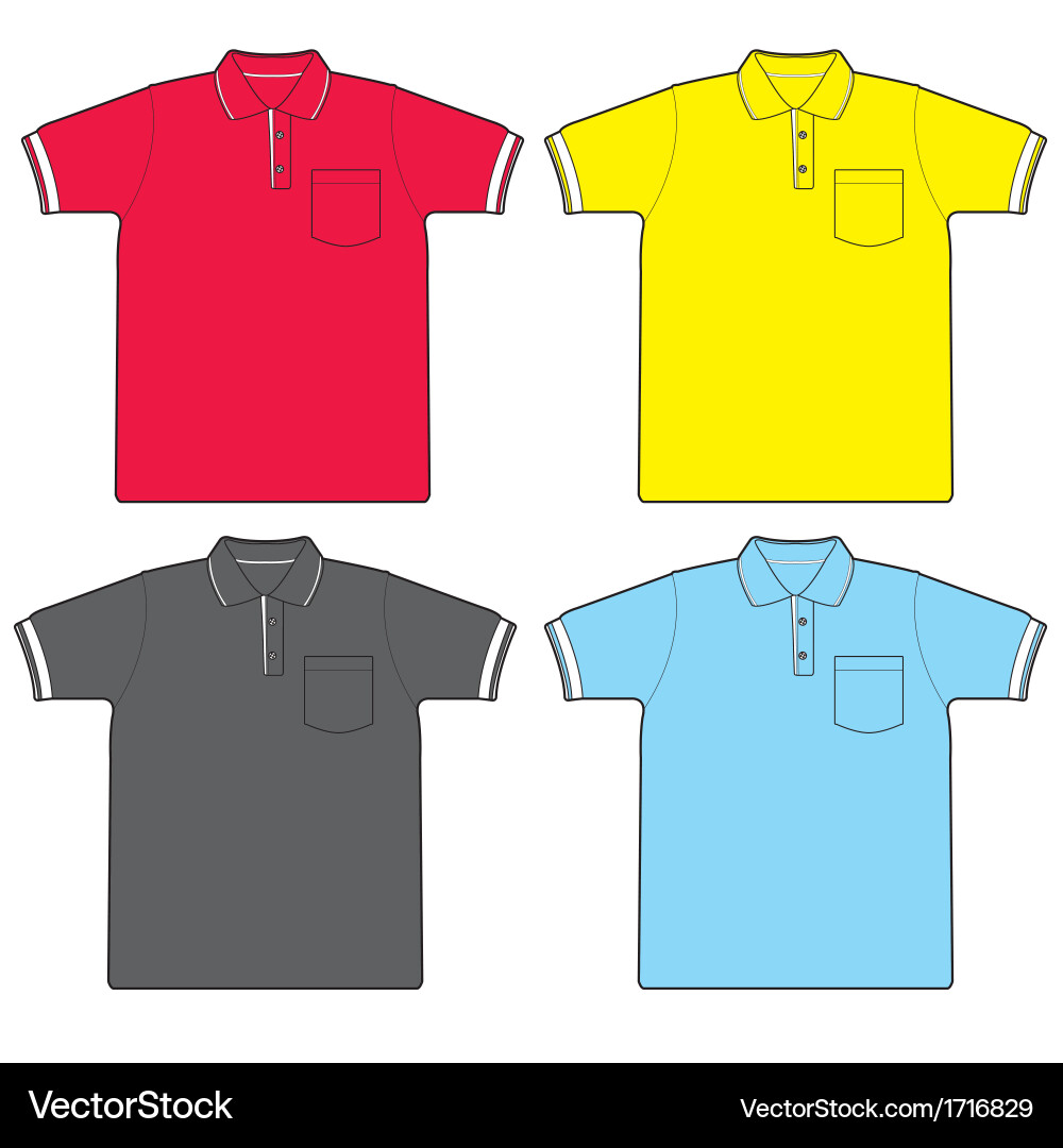 Polo shirt Royalty Free Vector Image - VectorStock