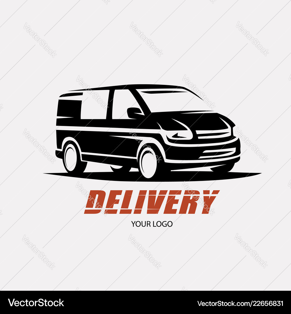 Delivery and shipping service logo template Vector Image