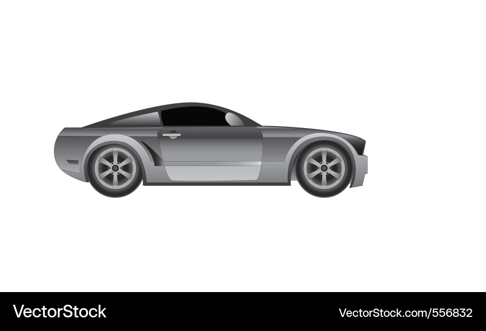 Sports car Royalty Free Vector Image - VectorStock