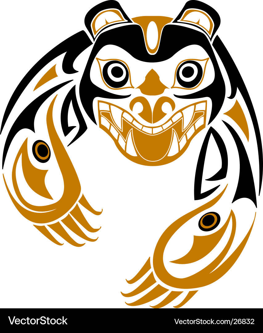 Native American Bear Vector Images (over 580)