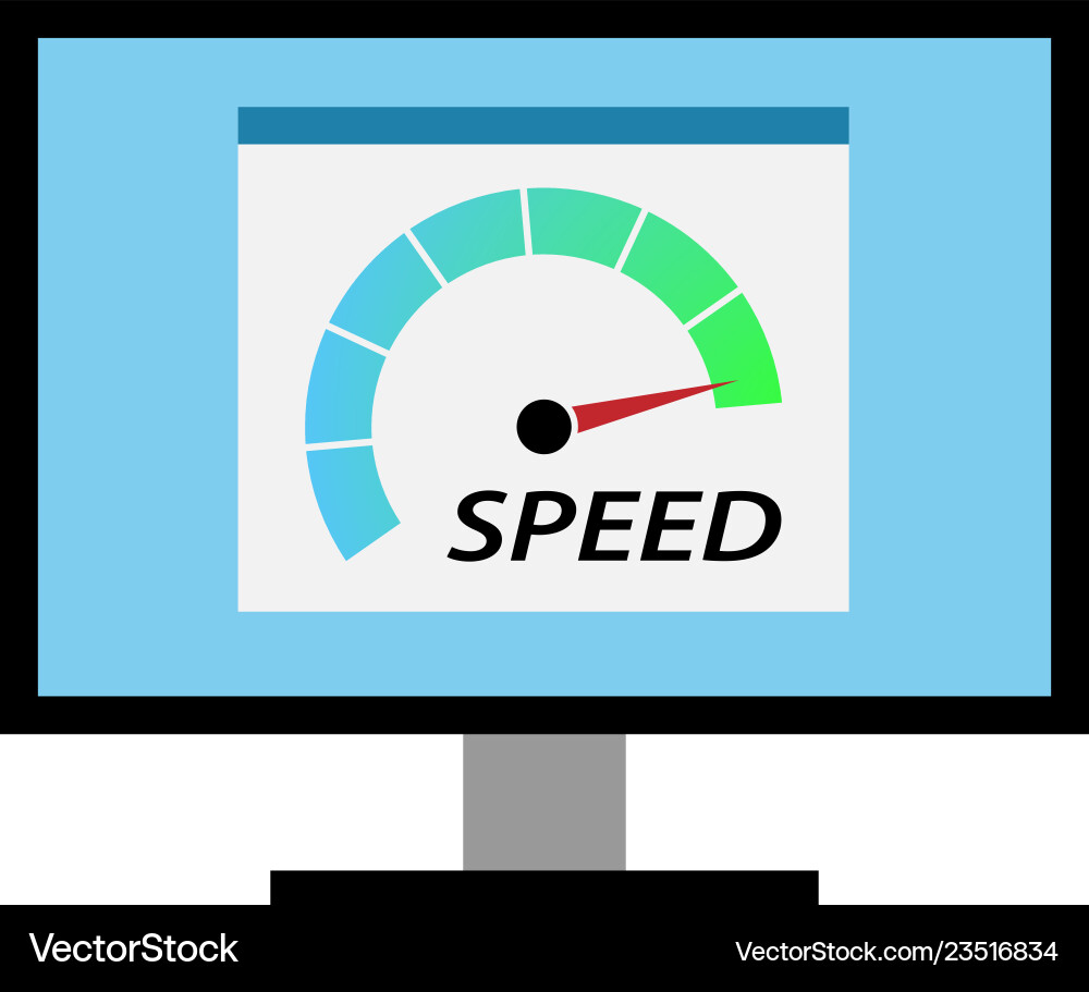 Internet Speed Test Vector Images (over 3,500)