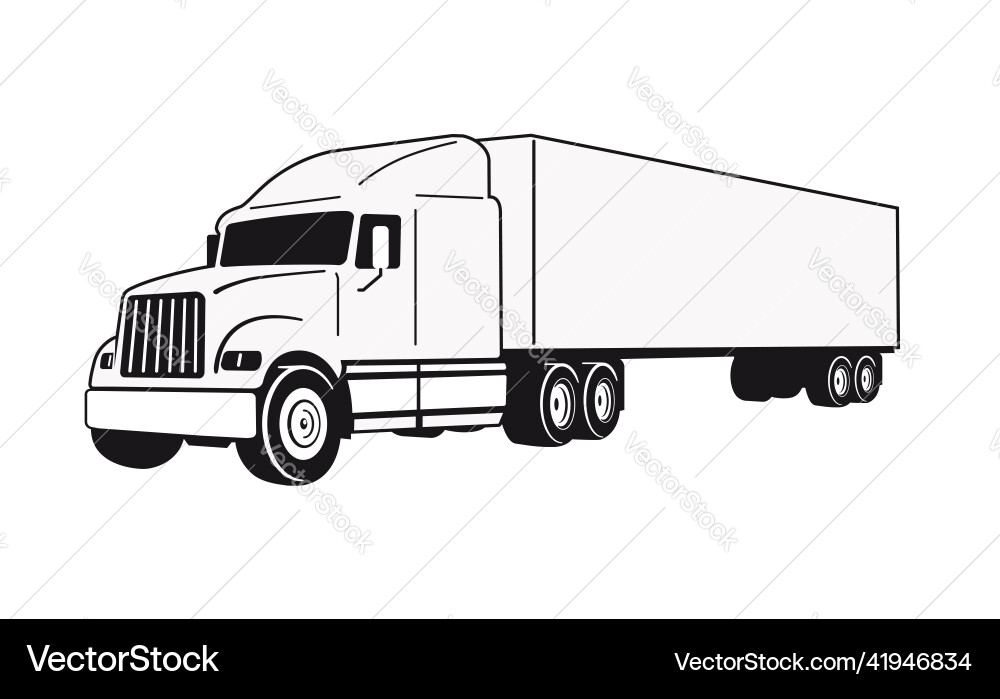 Trailer Outline Vector Images (over 9,100)