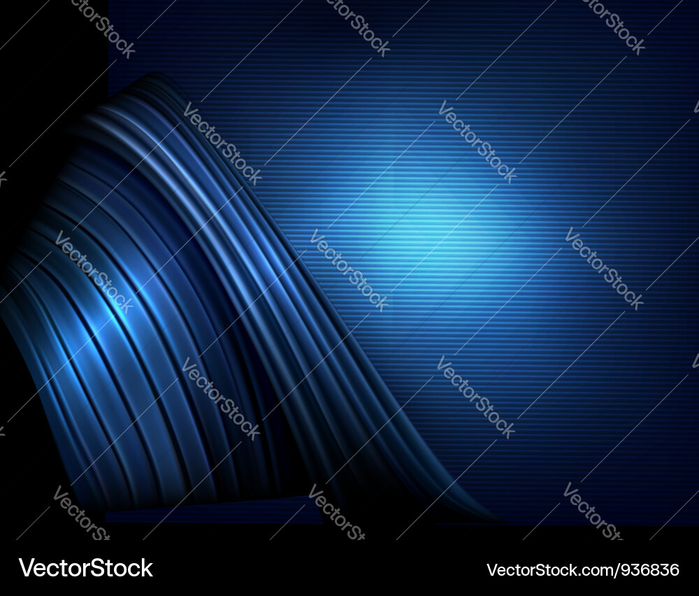Blue neon background Royalty Free Vector Image