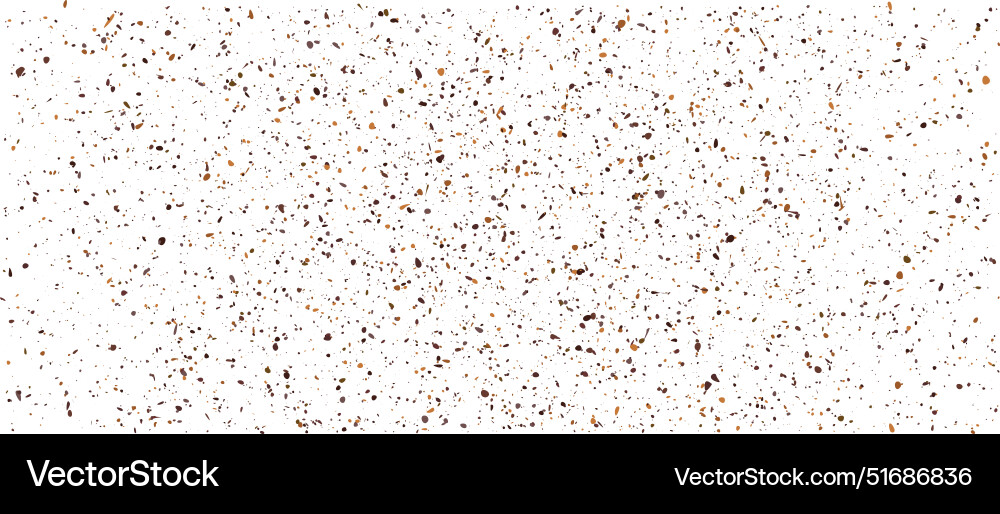 Coffee or chocolate powder flying dust particles Vector Image