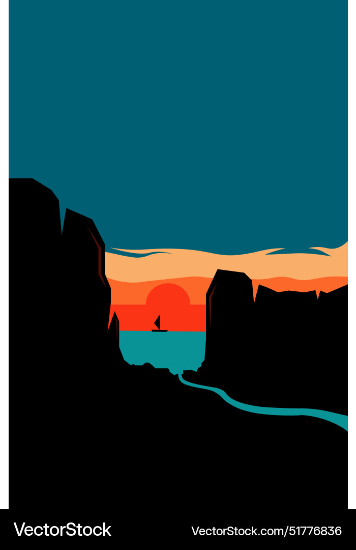 Landscape Royalty Free Vector Image - VectorStock