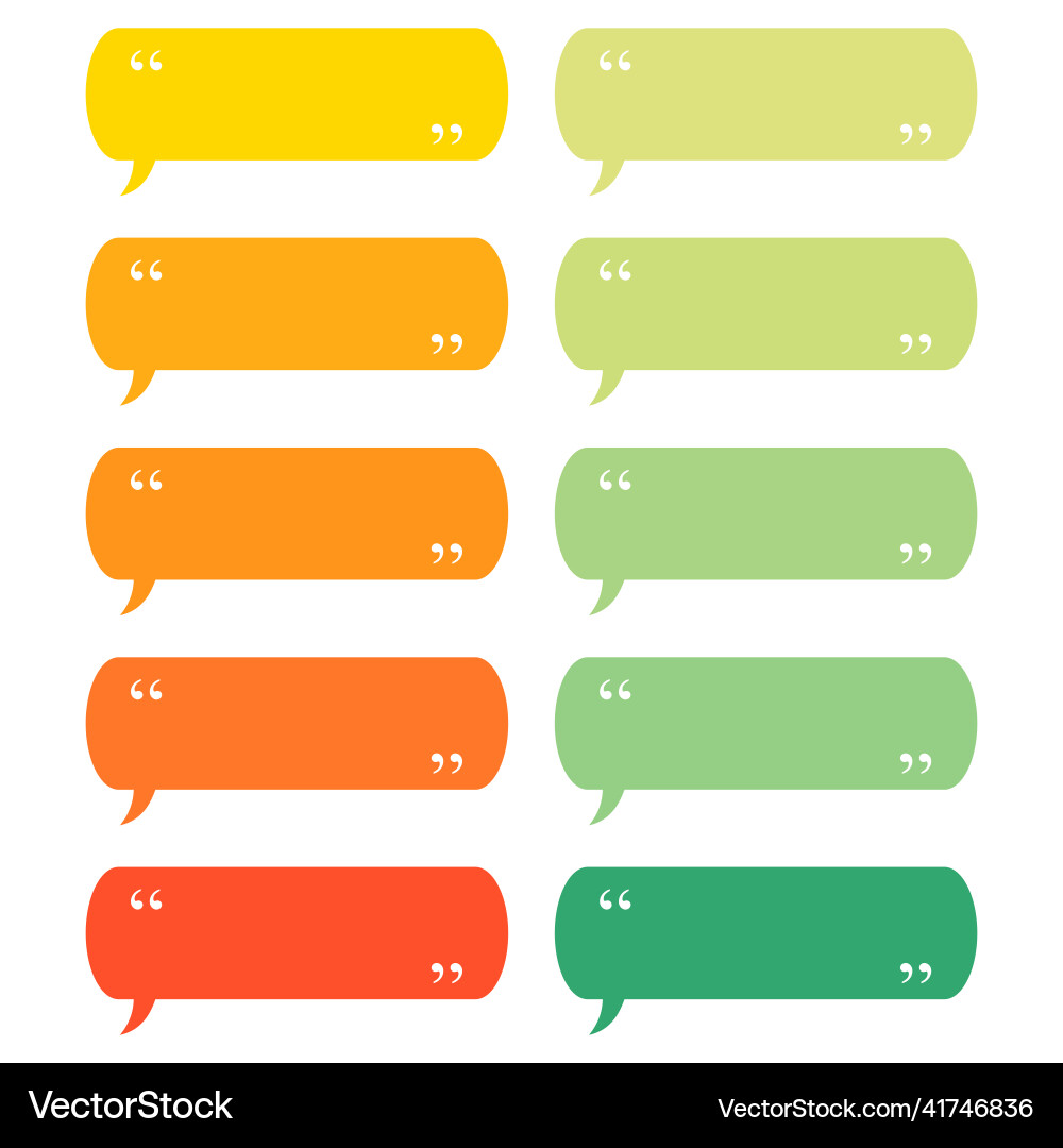 Speech bubbles background template presentations Vector Image