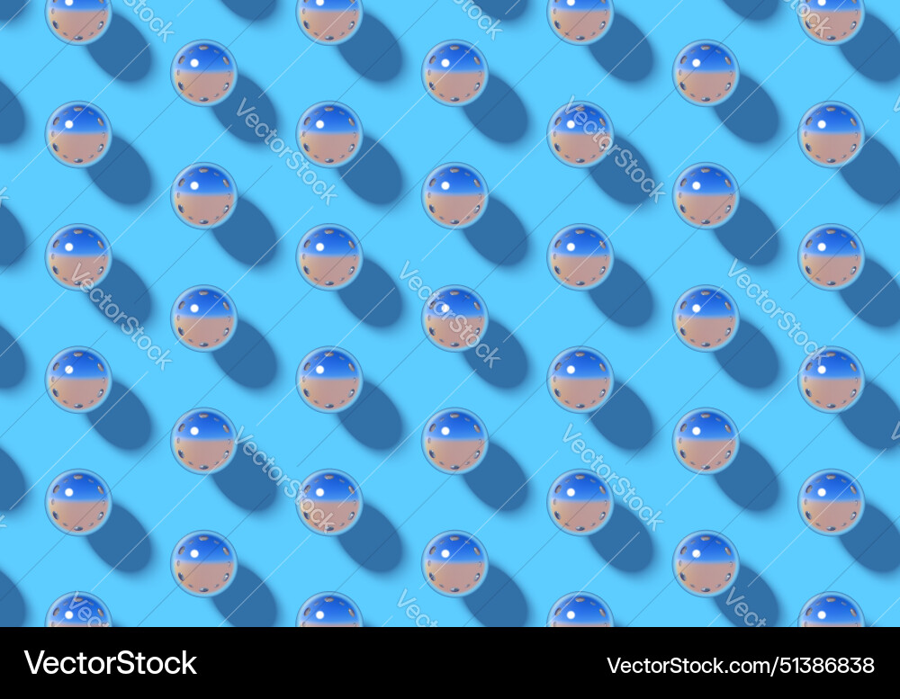 3d balls over violet background abstract texture Vector Image