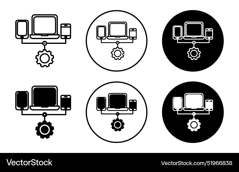 Cross platform icon Royalty Free Vector Image - VectorStock Cross platform icon Royalty Free Vector Image - VectorStock