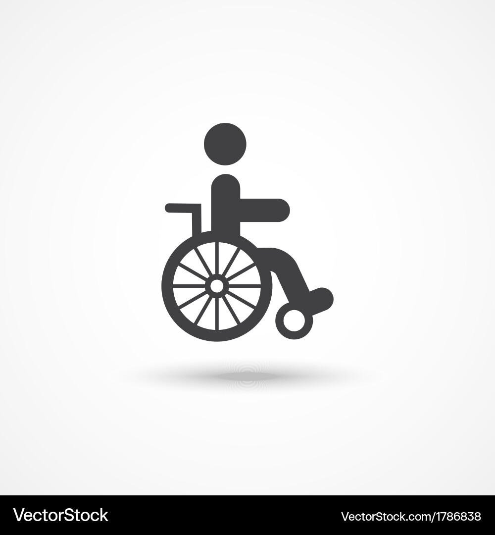 Disabled icon Royalty Free Vector Image - VectorStock