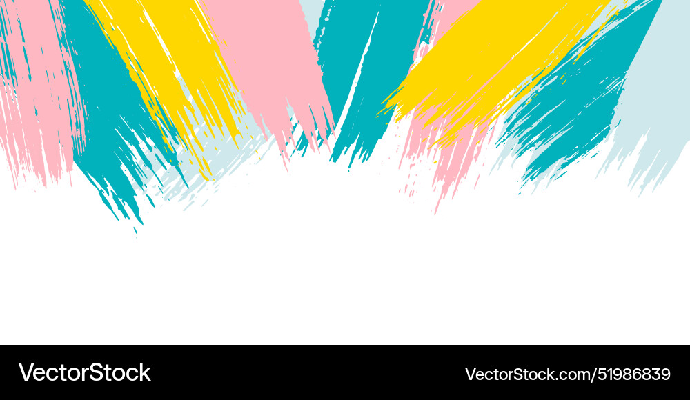 Art background with brush paint stroke Royalty Free Vector