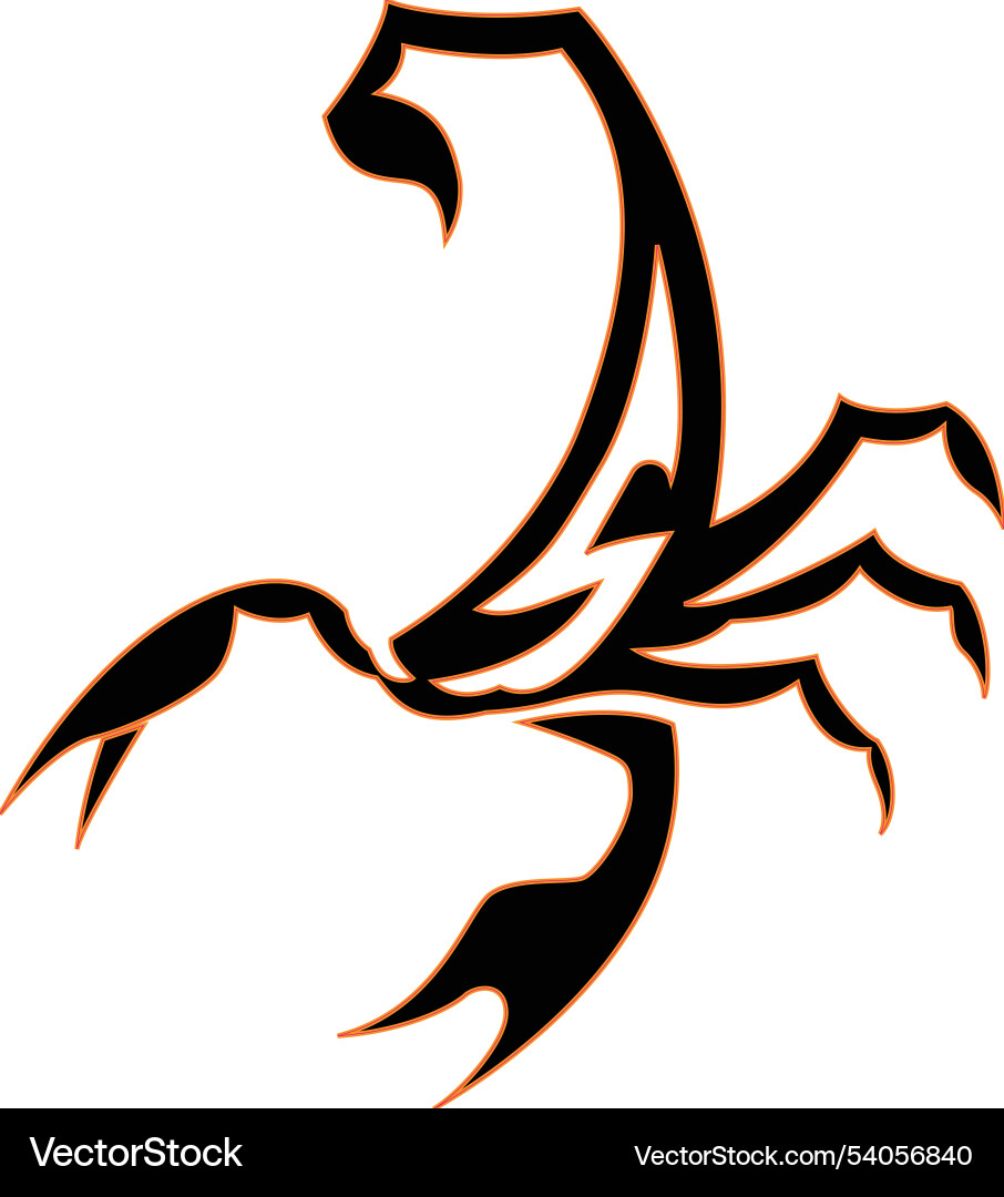 Scorpions logo Royalty Free Vector Image - VectorStock