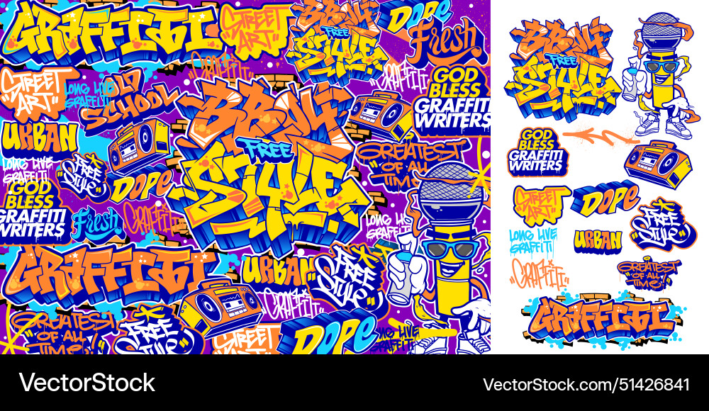 Graffiti Royalty Free Vector Image - VectorStock