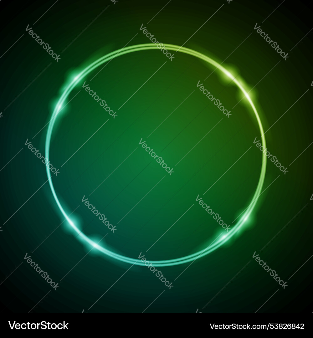 Glow frame Royalty Free Vector Image - VectorStock