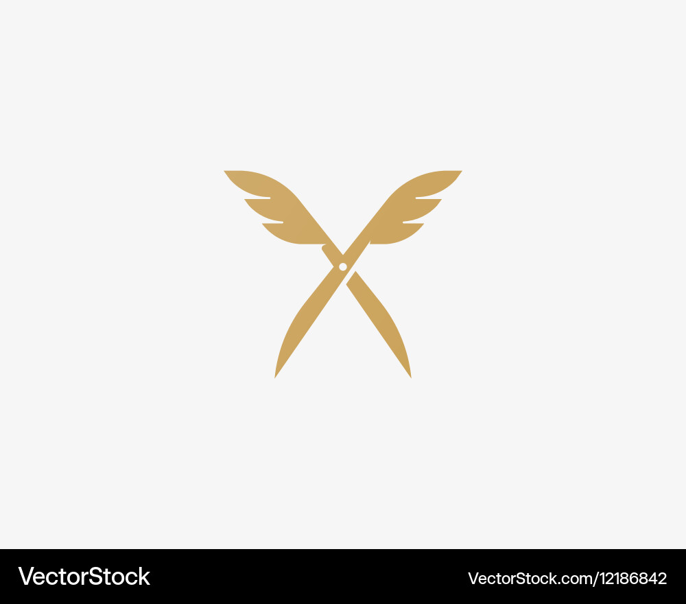 Scissor Wings Vector Images (over 200)