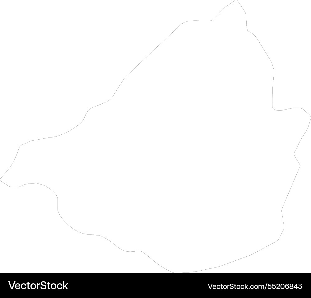 Cavite philippines outline map Royalty Free Vector Image
