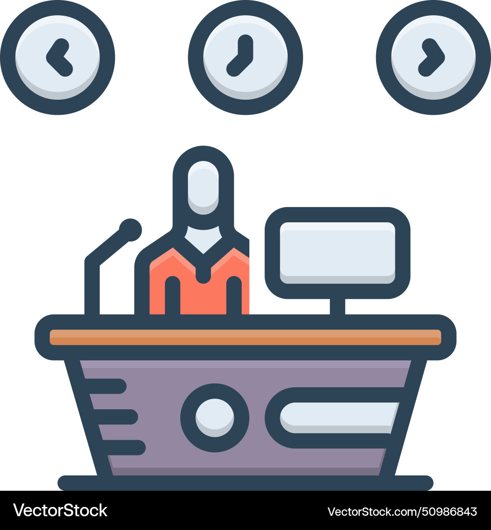 Information desk Royalty Free Vector Image - VectorStock