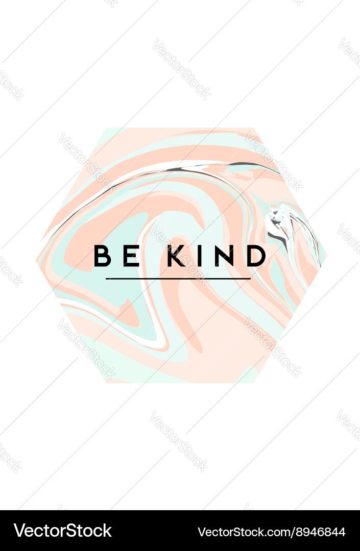 Inspirational quote poster Royalty Free Vector Image