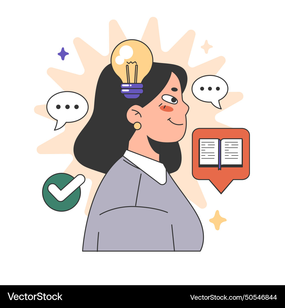 Training workshop interactive process Royalty Free Vector