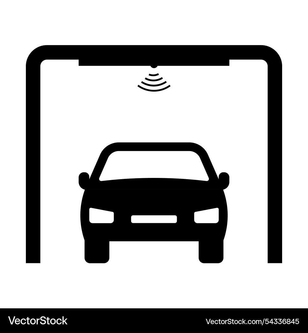 Toll gate icon Royalty Free Vector Image - VectorStock