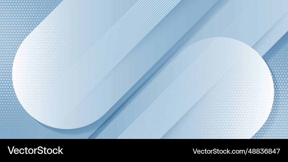 Abstract elegant white and blue gradient Vector Image