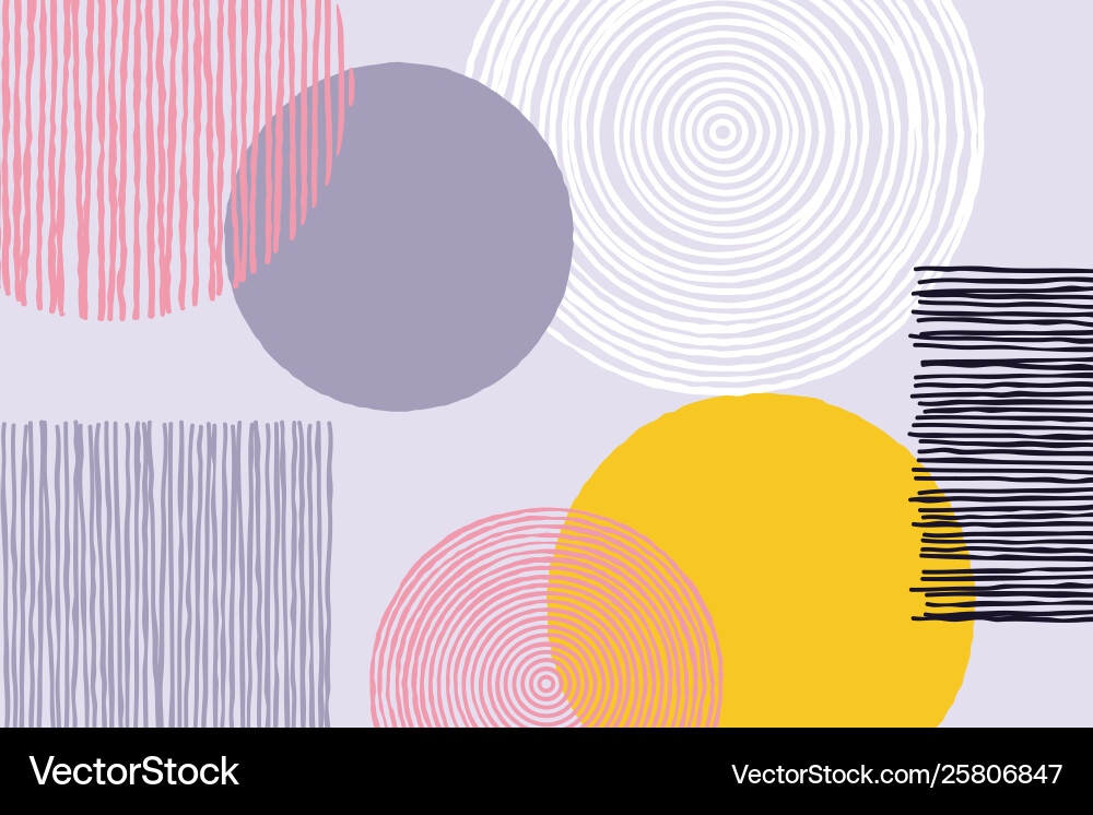 Abstract patchwork pattern background Royalty Free Vector